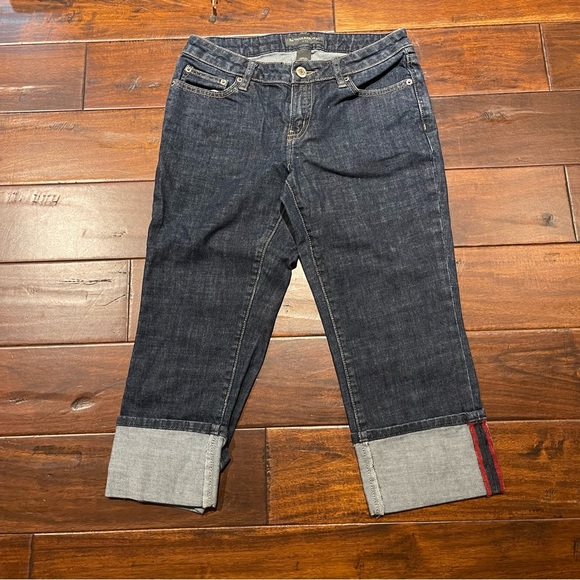 Banana Republic | Jeans | Banana Republic Cuffed Capri Jeans 6 | Poshmark